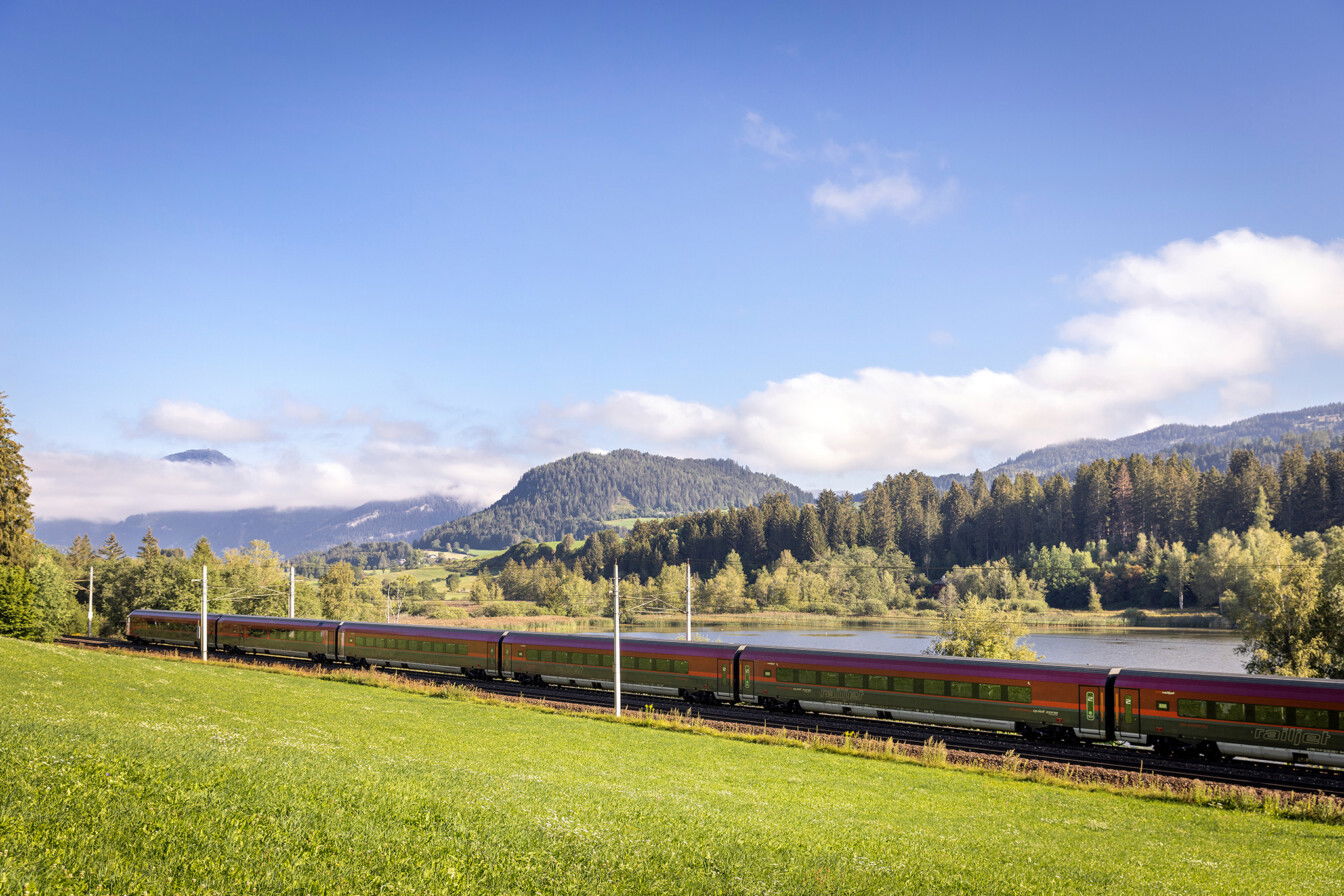 30 Tage, 199 Euro: Das ÖBB-Sommer-Upgrade für die 1. Klasse | 1000things