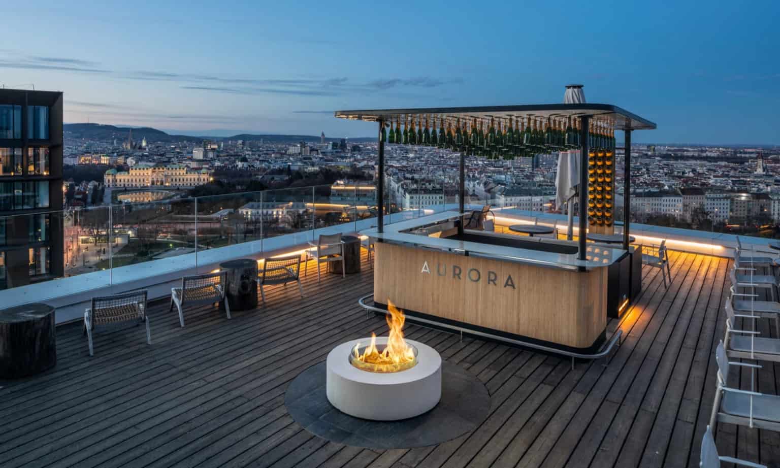 Die schönsten Rooftop Bars in Wien | 1000things